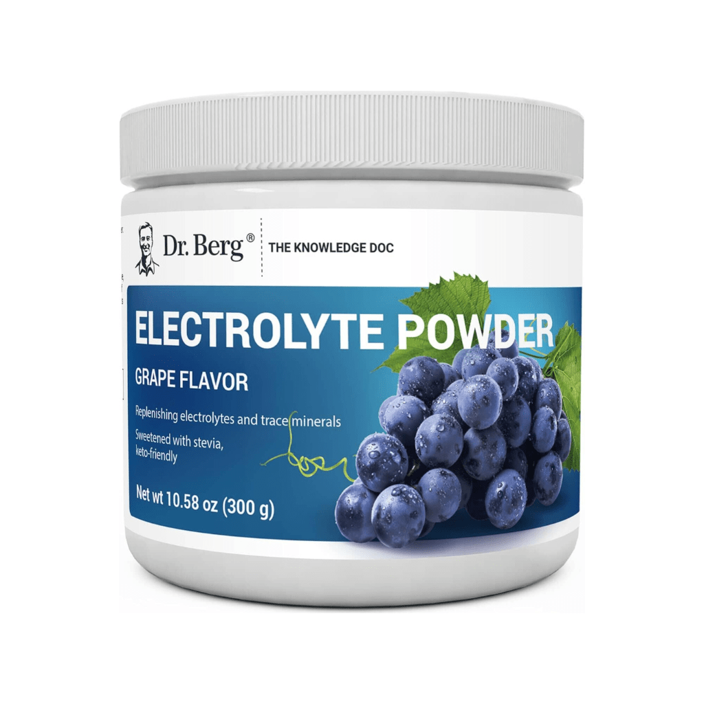 Dr. Berg Zero Sugar Hydration Keto Electrolyte Powder - Enhanced w/ 1 ...