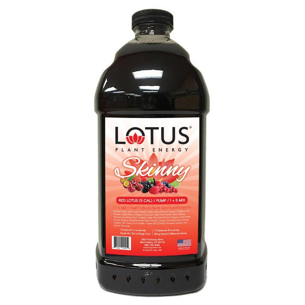 Lotus Plant Energy - Skinny Red – CoraInc.com
